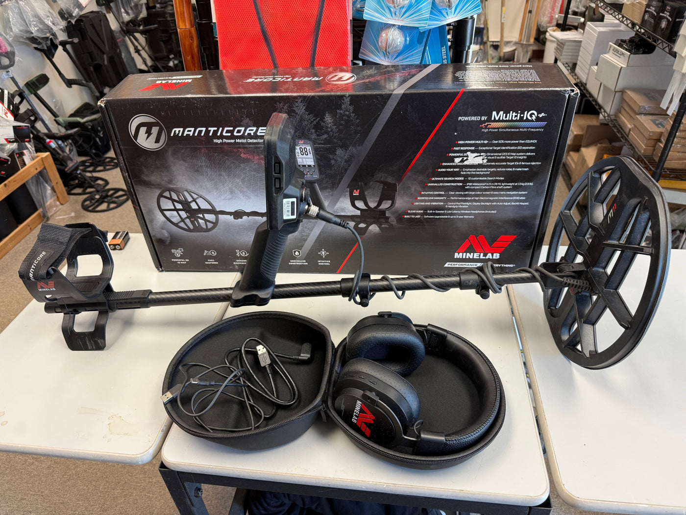 Minelab Manticore Metal Detector Software Update for Detector and Head – High Plains Prospectors