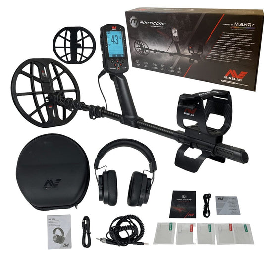 Minelab Manticore High Power Metal Detector and Pro-Find 40 Pinpointer – High Plains Prospectors