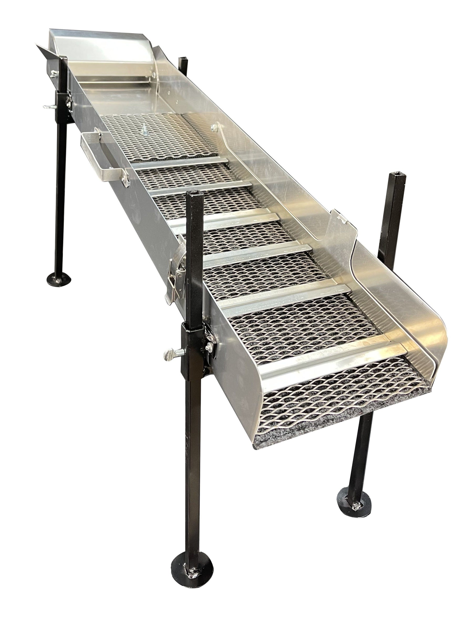 7.5" Power Sluice Box With Pump and Stand – High Plains Prospectors