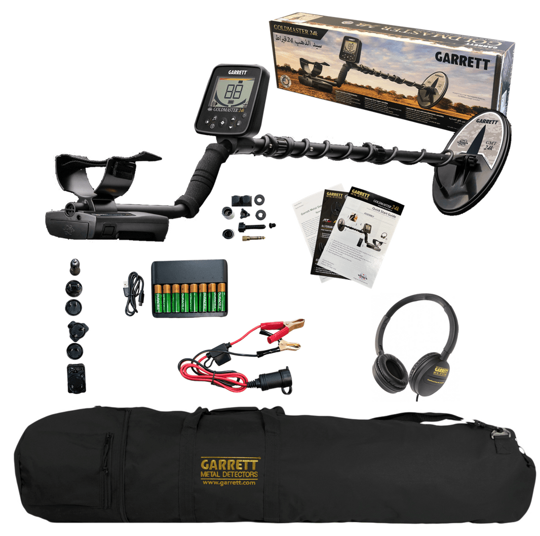 Garrett Goldmaster 24k Waterproof Metal Detector Bundle – High Plains ...