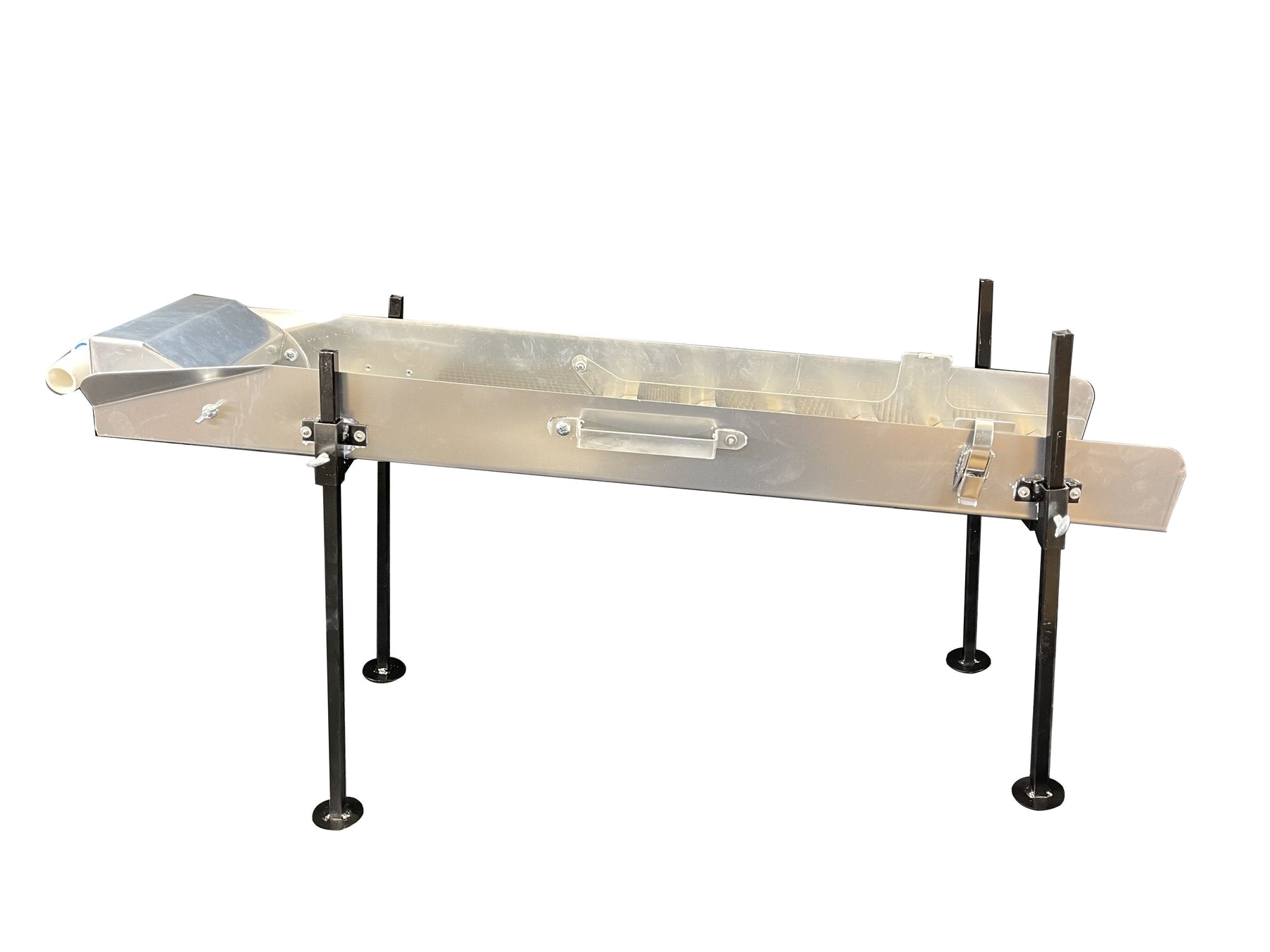 7.5" Power Sluice Box With Pump and Stand – High Plains Prospectors